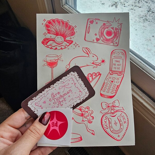 Celestial Sun and Moon 1920s Stickers - Etsy