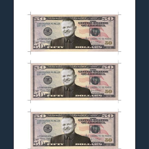 100 Dollar Bill, Playing Money, Game Money, Party Money, Printable ...