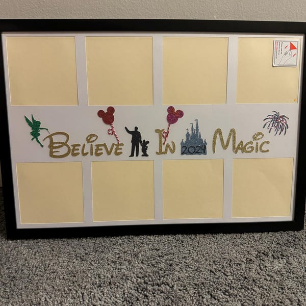 Disney Mickey Mouse Picture Frame Collage Photo Frame Birthday Disney ...