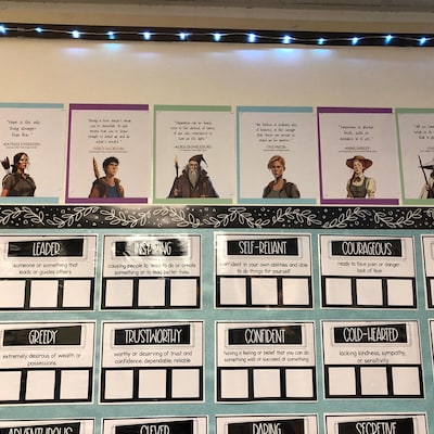 Parts of Speech Wall Art Set of 9, English Grammar Parts of Speech ...