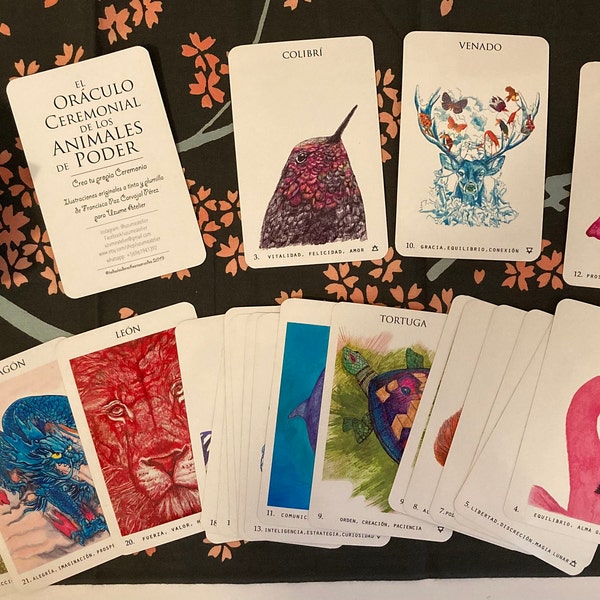 The Ceremonial Power Animals Oracle Cards Vol. II - Deck, Oracle Cards ...
