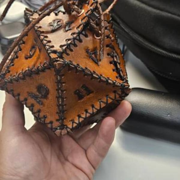 PDF Pattern: the Battle Box! Large Leather Deck Box With Dice Storage ...