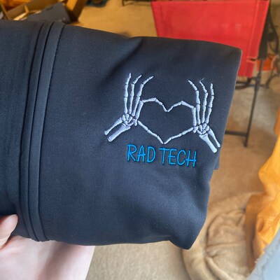 Rad Tech Jacket Radiological Technologist Jacket Rad Tech Zip ...