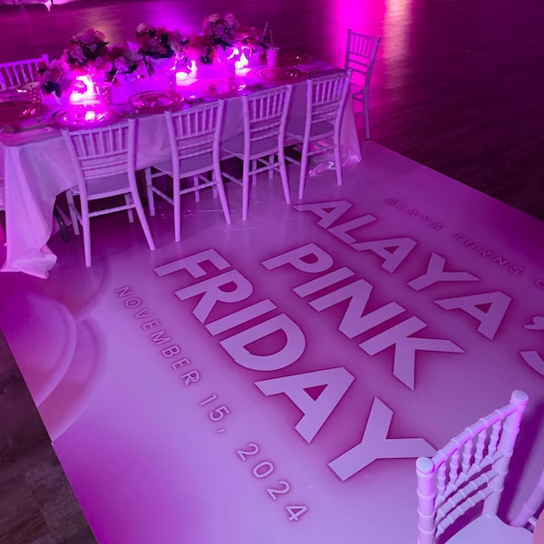 Modern Dance Floor Wrap | Wedding Floor Mural | Event Dance Floor ...