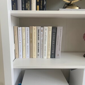 Neutral Books Staging Books Home Decor Decorative Books - Etsy
