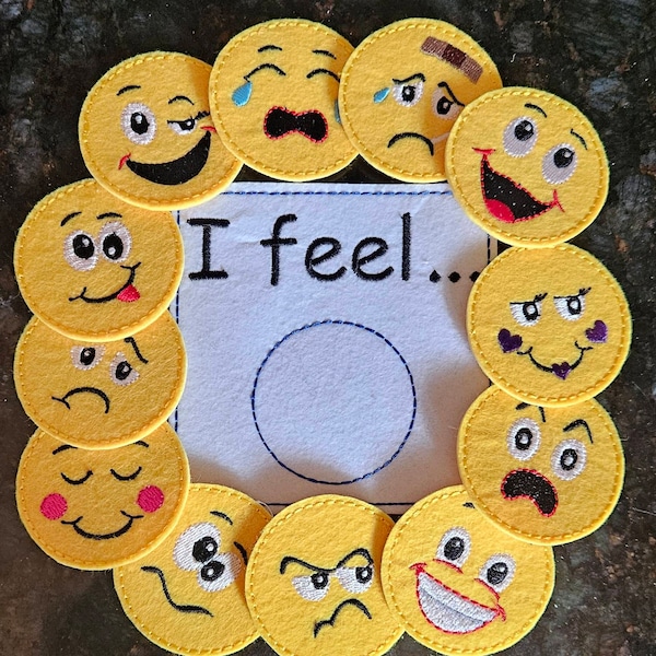 How I Feel Emotion Board - Etsy