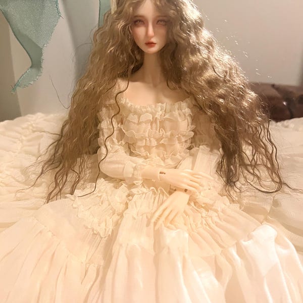 1/4 BJD Dress Custome Dress, Mdd Msd 45cm Bjd Clothes, Bjd Clothes Rococo Dress, Custom 1:4 Doll ...