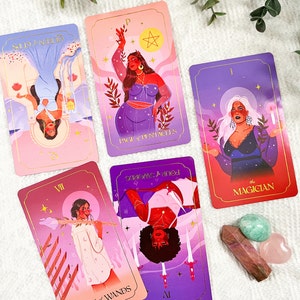 Lovely Ladies Tarot Deck - Etsy