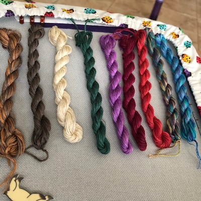 Bits Bag 10 Skeins of Silk - Etsy