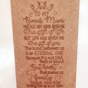 Bonus Daughter SVG and Laser Cut File. Note, This is NOT a Physical ...