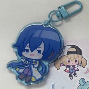 Colorful Stage Tinted Charm Keychain - Etsy