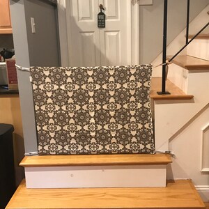 Fast Shipping Fabric Baby Gate - Etsy