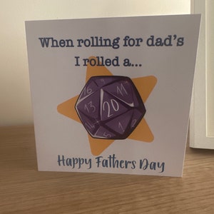 World's Greatest DM Card | DM Birthday Card | Birthday Card | DND ...
