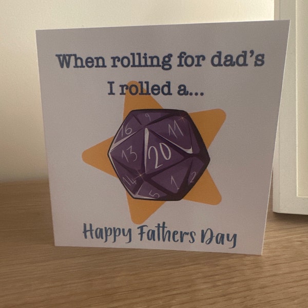 World's Greatest DM Card | DM Birthday Card | Birthday Card | DND ...