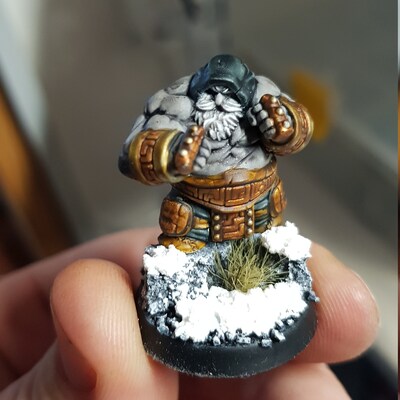 Dwarf Monk Miniature for Dungeons & Dragons, Tabletop RPG - Etsy