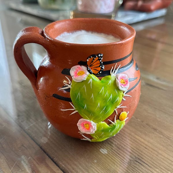 ORIGINAL PAINTING, Alcatraces Y Nopal by Junnior Navarro , Mexican Wall ...