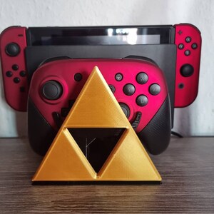 Nintendo Switch Zelda Triforce Pro Controller Stand - Etsy