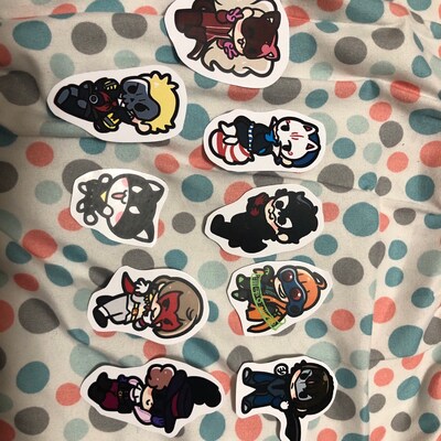 Persona Sticker Pages - Etsy