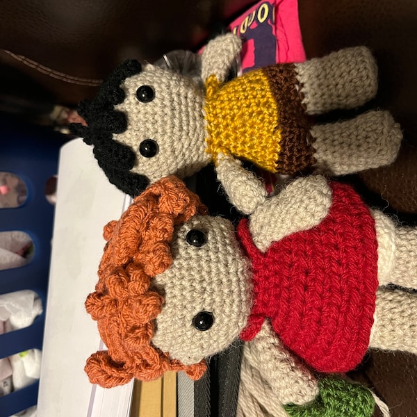 PDF: Ponyo & Sosuke Amigurumi - Crochet Pattern by Crochelandia - Etsy