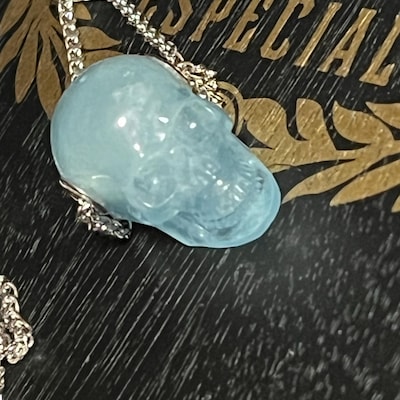 Skullis Crystal Skull, 5.1 Dream Chevron Amethyst Hand Carved Gemstone ...