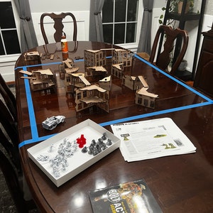 Laser Cutting Files SVG WW2 Buildings Collection 1 for Ww2/warhammer ...