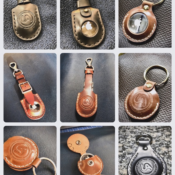 AirTag Holder Pattern: Leather DIY Template - Instant PDF Download - Etsy