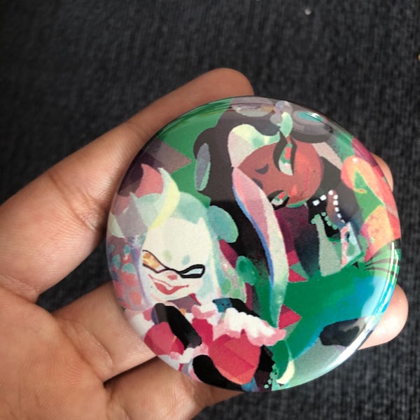Splatoon Pin Buttons 2.25" - Etsy