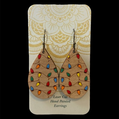 Aztec Hair Clip Scalloped Laser Engraved Hair Clip File - Etsy