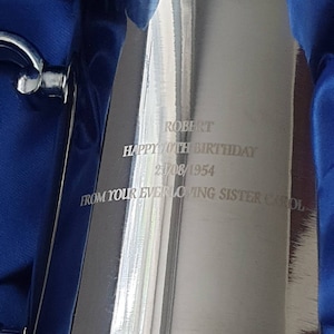 Personalised Celebration Birthday Engravable Butterfly 21st Key - Etsy UK