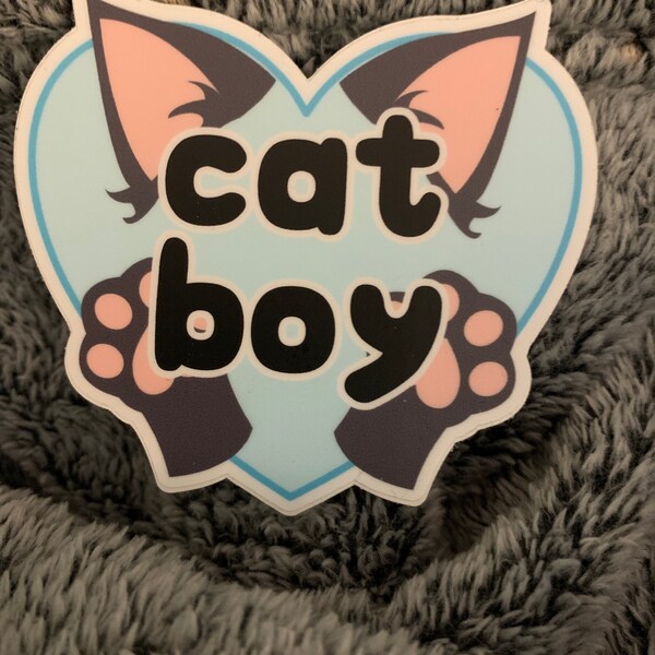 Catboy / Catgirl / Nyanbinary 3 Vinyl Stickers - Etsy