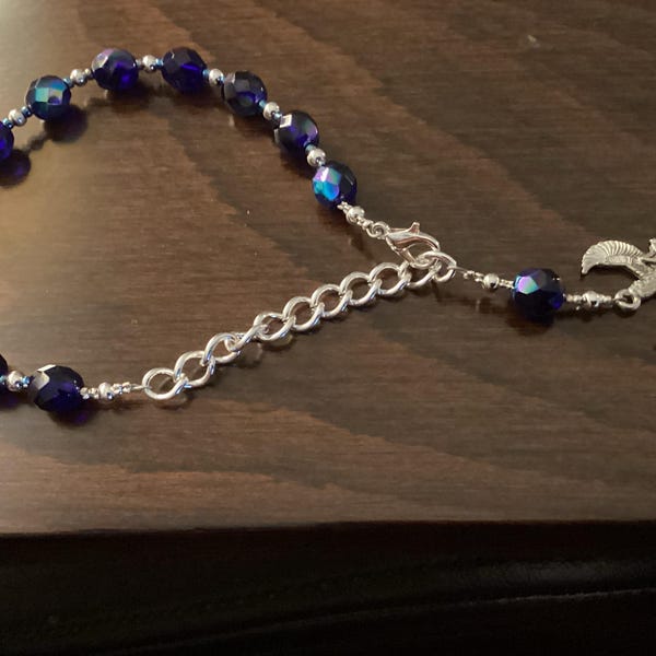Perun Prayer Bead Necklace in Garnet: Slavic God of Thunder, Fertility ...