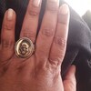 7 Number Seven Ring for Men Made of Sterling Silver 925 Western Style ...
