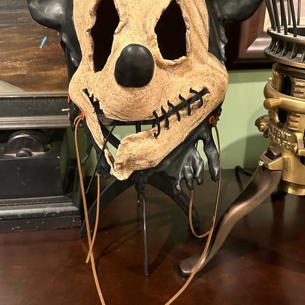 Dead Mouse Masque Mickey Horror Art Skin Face Serial Killer Mouse Gore ...