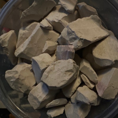 1kg Kalaba Marble Chalk Kaolin Calabar-edible Clay - Etsy