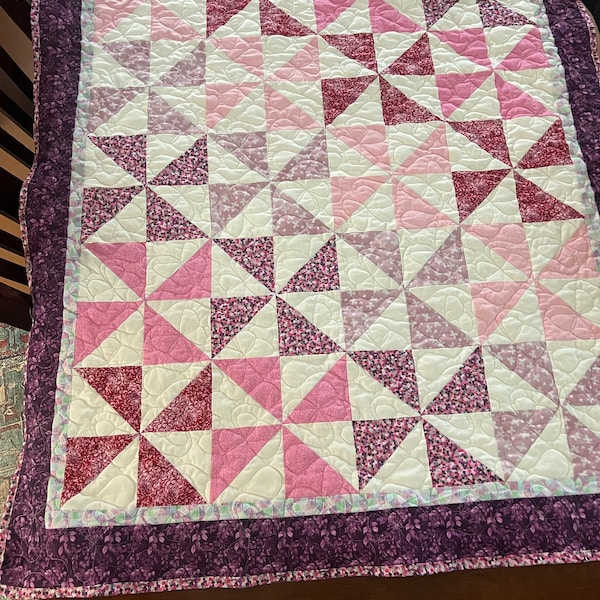 Pinwheel Baby Quilt Pattern - Etsy