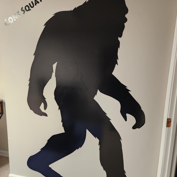 Bigfoot, Sasquatch Large Wall Decal - Etsy