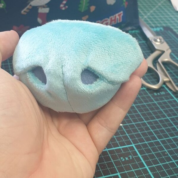 Fursuit Nose Pattern and Tutorial - Pickable Plush Dog Snout W ...