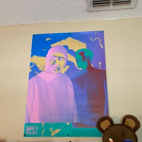 Boards of Canada Poster Music Poster Warp Poster Psychedelic Poster ...