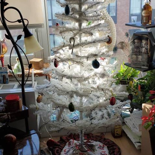 Mint Green and Red Christmas Tree Topper Whimsical Tree Topper ...