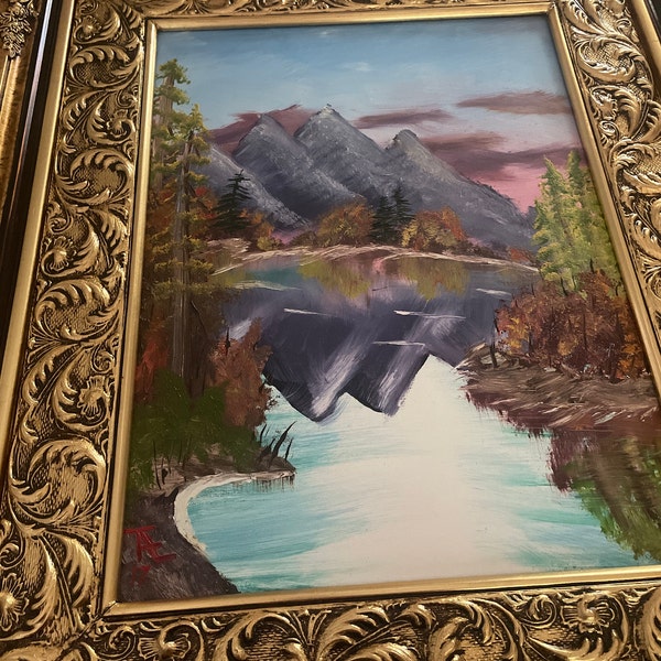 Baroque Style Frame, Antique Gold, Canvas Frame, Photo Picture Frame ...