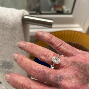 Diamond Starburst Wedding Band Ring, Antique Star Wedding Band, Flush ...