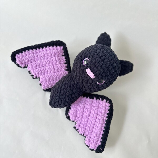 PATTERN: Plush Binx the Bat Pattern Amigurumi Chunky Bat Pattern Super ...