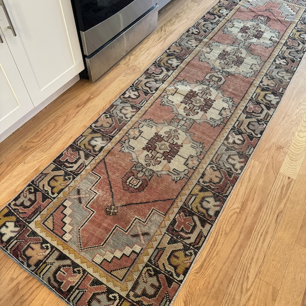 2x8 Runner Rug, Natural Runner 2x8, 2x8 Vintage Runner, Unique Runner ...