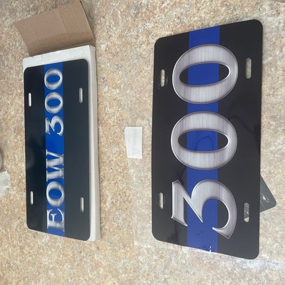 American Flag Custom License Plate Custom Car Tag Personalized License ...