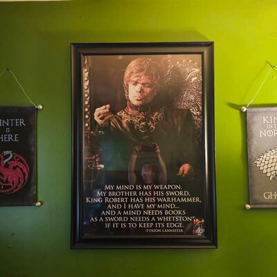 Hand Painted Dothraki Canvas Banner vaes Dothrak Game of Thrones Blood ...