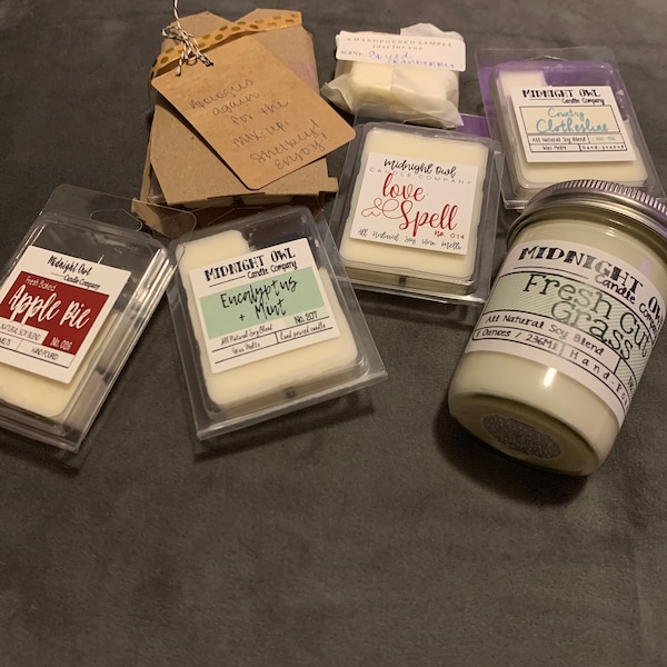 SOY WAX MELTS Fall Scents Autumn Wax Melts Fall Wax Melts Natural Soy ...