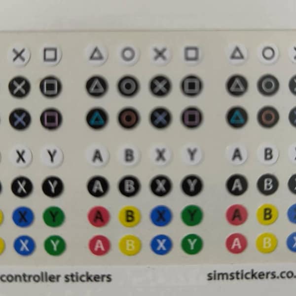 Fanatec Rally Module 10mm Stickers for Various Simulator Wheel/button ...