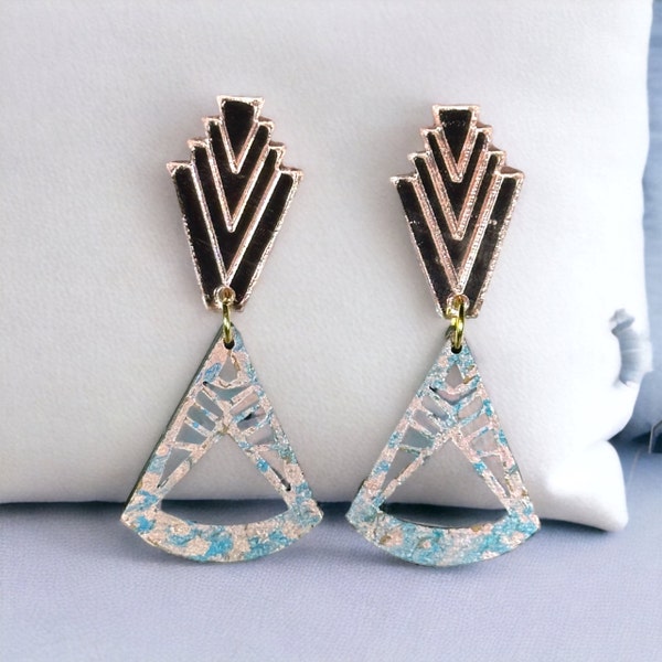 Native Pattern Reuleaux Triangle Boho Earring Svg Laser Cut File for ...