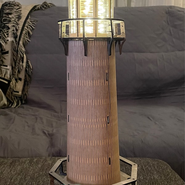 Digital Download SVG- Laser Cut Lighthouse, Glowforge, Nativity, LED ...