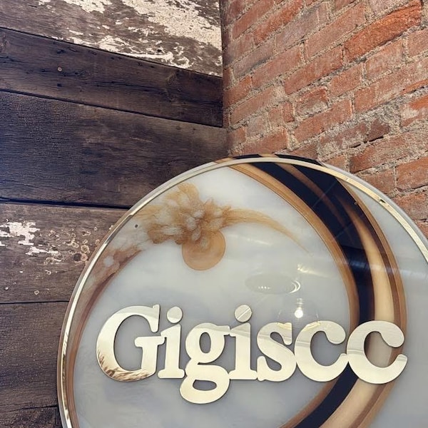 Custom Business Logo Sign, Blush Wall Decor, 3D Acrylic Sign, Office ...